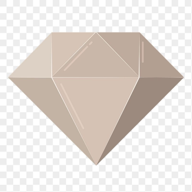 Free: Beige diamond png sticker, cute | Free PNG Illustration ...