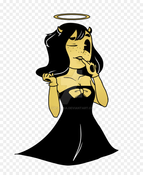 Free: Bendy and the Ink Machine Drawing Illustration Clip art Desktop ...