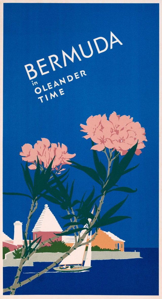 Free: Bermuda in oleander time (1952) | Free Photo Illustration ...