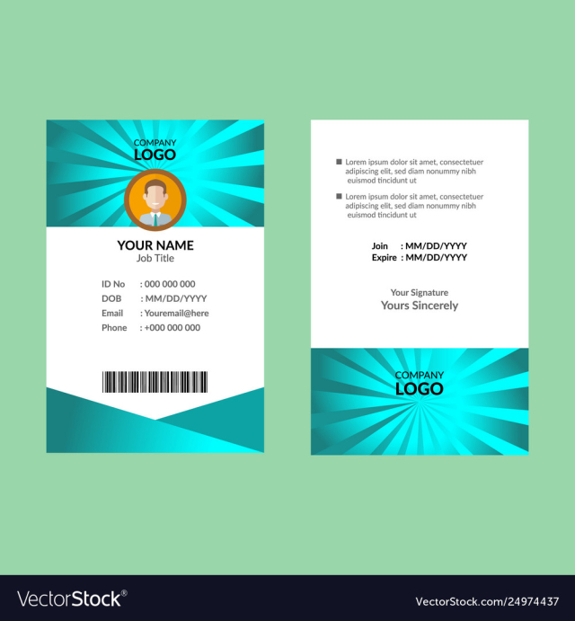 Free: Best id card 5 vector image - nohat.cc