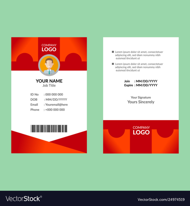 Free: Best id card 6 vector image - nohat.cc