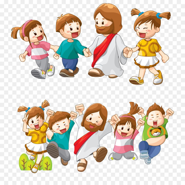 Free: Bible Child Clip art - Jesus vector - nohat.cc