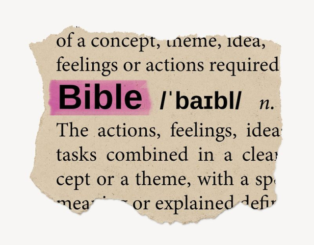 Free: Bible ripped dictionary, editable word | Free PSD - rawpixel ...