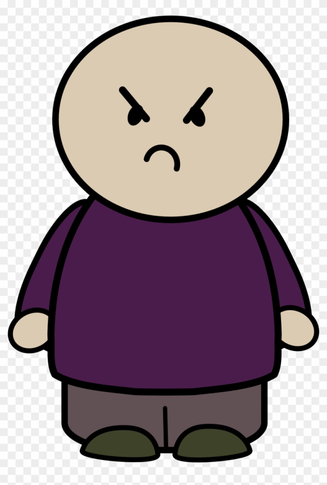 Free: Big Image - Mad Person Cartoon - Free Transparent PNG Clipart ...