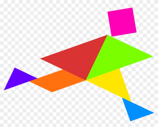 Free: Big Image - Tangram Patterns People - nohat.cc