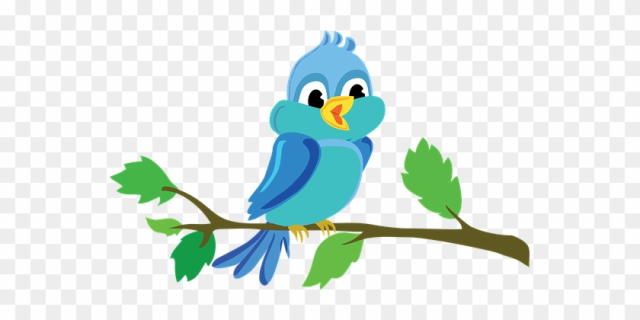 Free: Bird Branch Cute Vector Blue Bird Bird Bir - Bird In A Tree ...