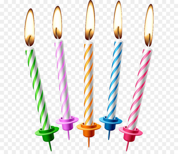 Free: Birthday cake Candle Clip art - Birthday Candles - nohat.cc