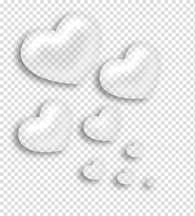 Free: Black and white Pattern, Hearts Decorative Element, grayscale of ...