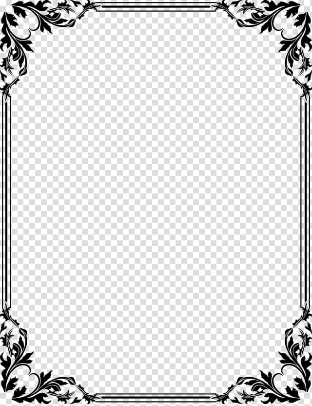 Black Flower Borders And Frames 692,600+ Floral Border Stock