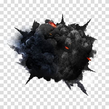 Free: Black smoke explosion transparent background PNG clipart - nohat.cc