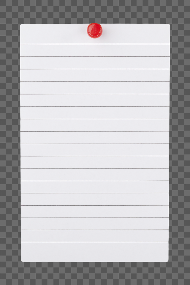 Free: Blank note paper png, transparent | Free PNG - rawpixel - nohat.cc