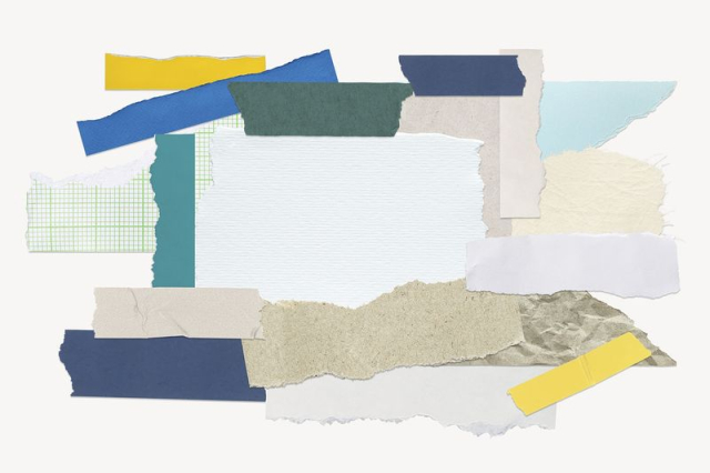 Free: Blank scrap papers collage element | Free PSD - rawpixel - nohat.cc