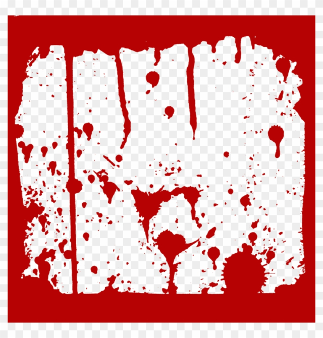 Free: Blood Red Frame Png High-quality Image - Blood Splatter Frame Png ...