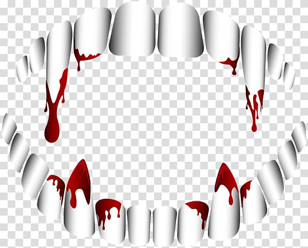 Free: Bloody teeth transparent background PNG clipart - nohat.cc