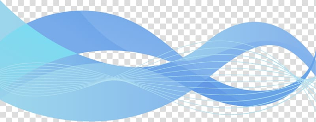 Free: Blue Abstraction, Abstract blue curve lines transparent ...