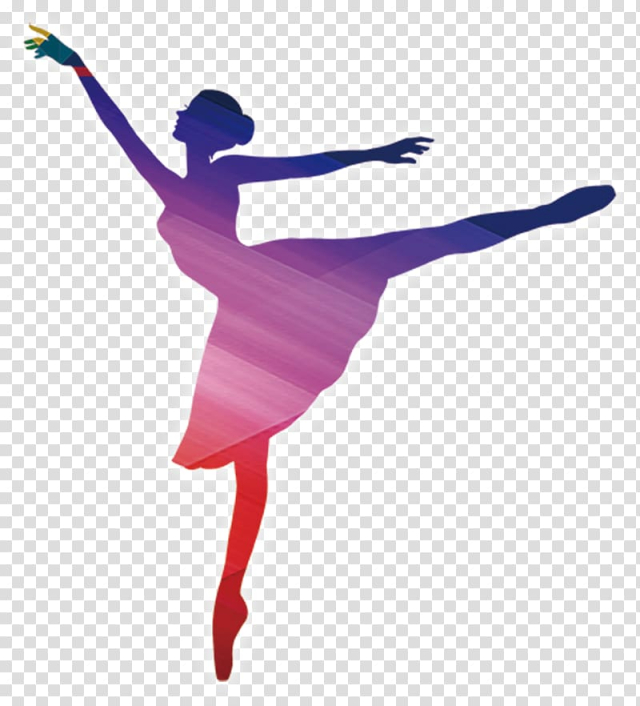 Free: Blue and red ballet dancer illustration, Dancing Girl Ballet ...