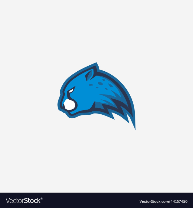 Free: blue cheetah mascot - nohat.cc