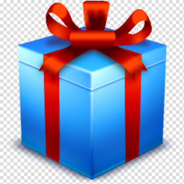 Blue Gift Box Clip Art