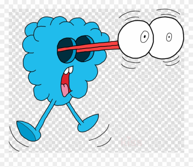 Cartoon Blue Raspberry