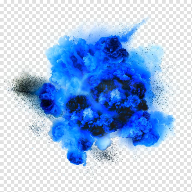 Blue Explosion Png