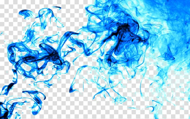 Free: Blue smoke transparent background PNG clipart - nohat.cc