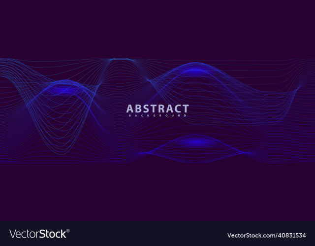 Free: blue wave background in modern ultraviolet colors - nohat.cc