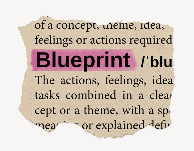Free: Blueprint ripped dictionary, editable word | Free PSD - rawpixel ...