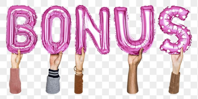 Free: Bonus balloon png word sticker, | Free PNG - rawpixel - nohat.cc