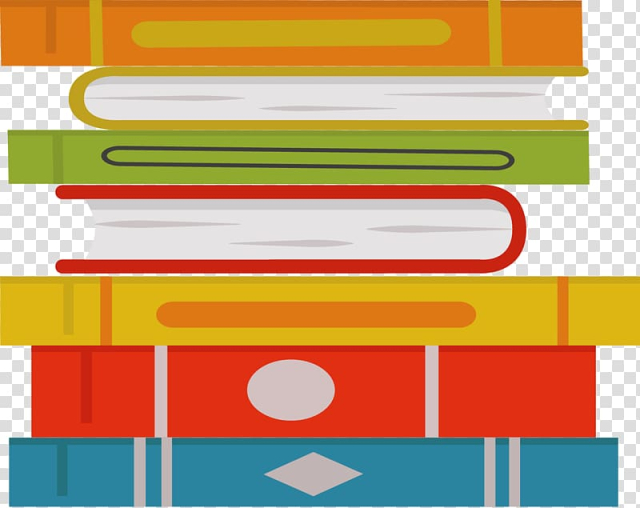 Free: Book Designer, Color pile of books transparent background PNG ...