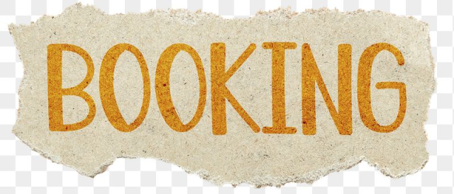 Free: Booking png word sticker typography, | Free PNG - rawpixel - nohat.cc