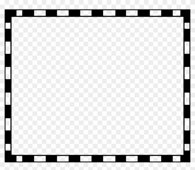 Free: Border Clip Art - Black And White Border Frame - nohat.cc