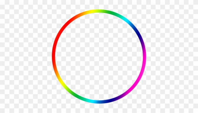 Free: Border With The Rainbow's Colors For Any Lgbt Fellow - Circle ...