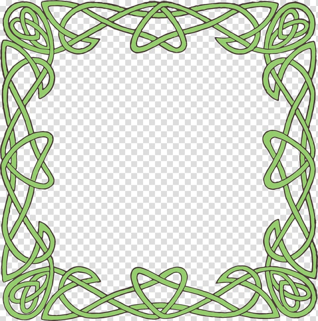 Celtic Rope Border Clip Art