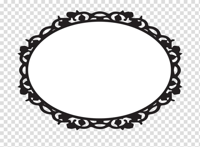 Free: Borders and Frames Frames , Vintage Oval transparent background ...