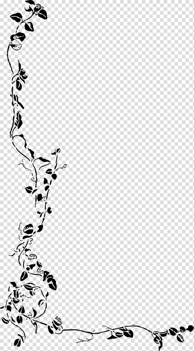 Free: Borders and Frames Microsoft Word , flower garland transparent ...