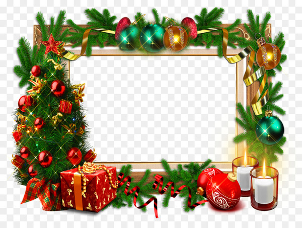 Free: Borders and Frames Picture Frames Christmas Gift Clip art - event ...
