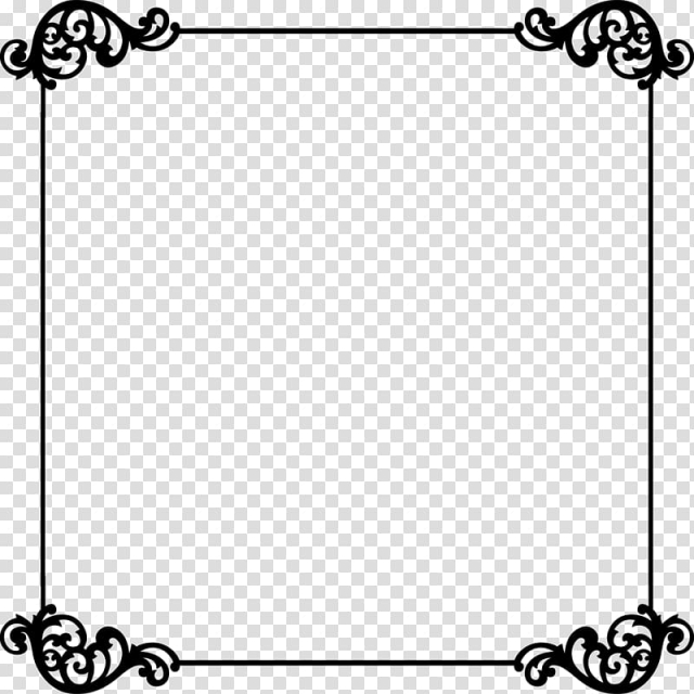 Free: Borders and Frames , simple border transparent background PNG ...