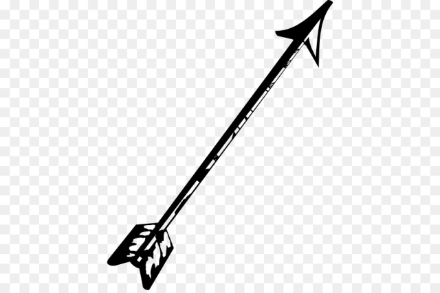 Free: Bow and arrow Indian Arrow Clip art - Arrow Line Cliparts png ...