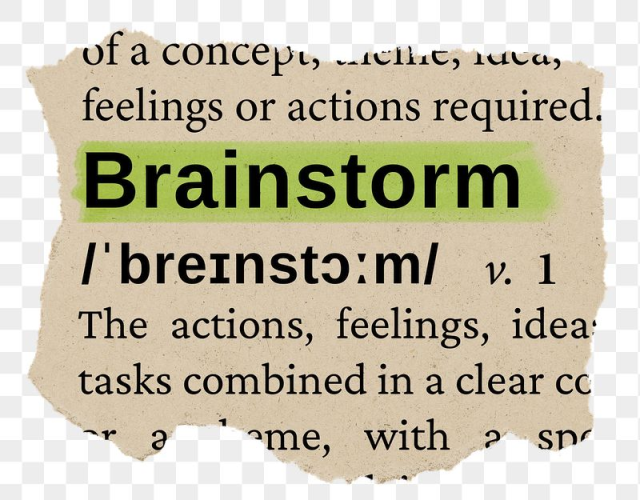 Free: Brainstorm png word sticker, torn | Free PNG - rawpixel - nohat.cc