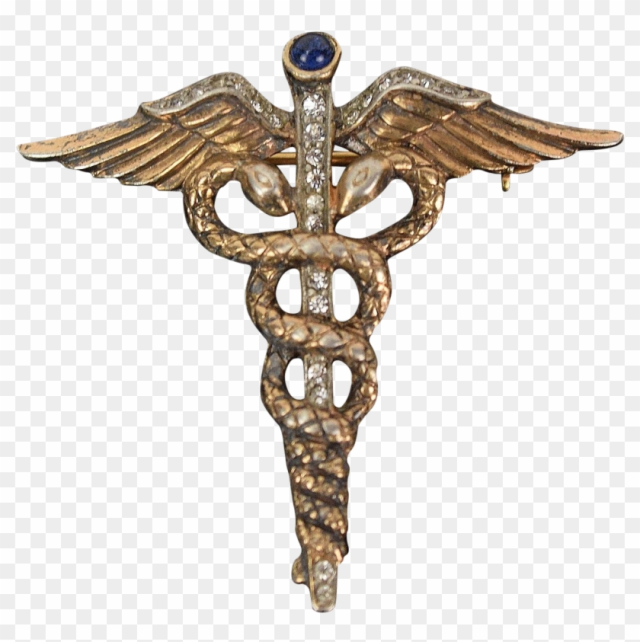 Free: Bronze Snake Medical Symbol - nohat.cc