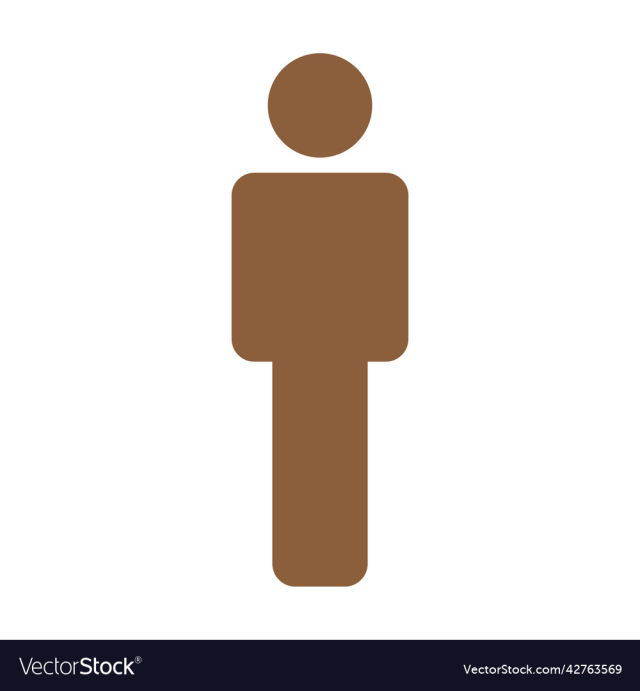 Free: brown man solid icon - nohat.cc