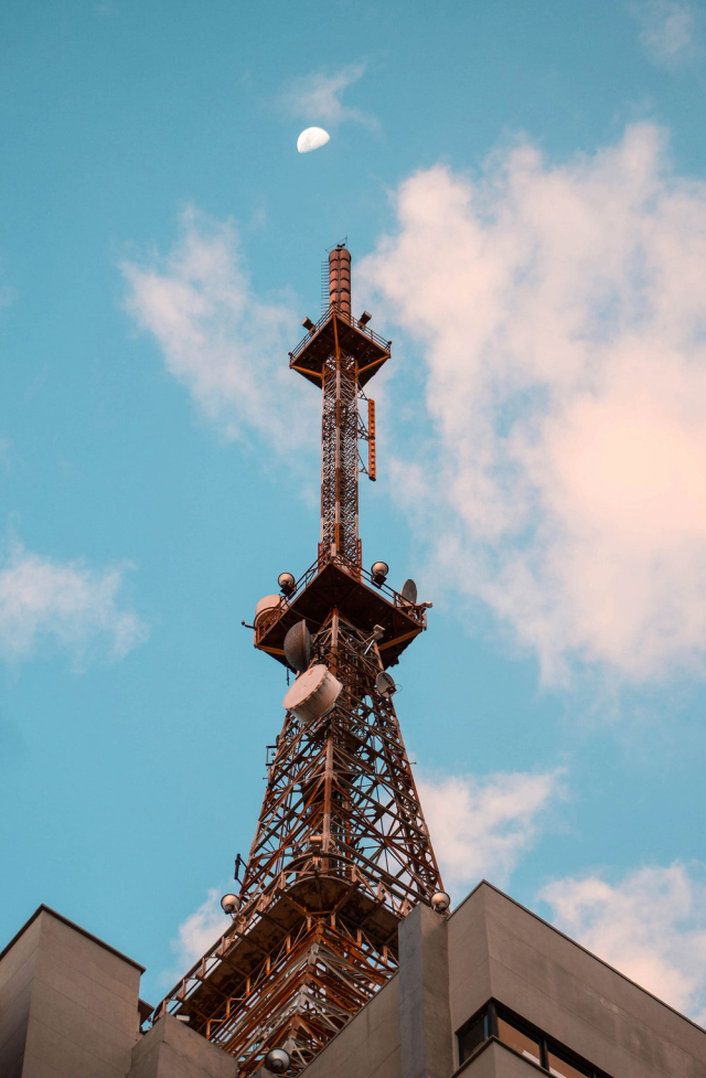 Free: Brown Metal Communications Tower - nohat.cc