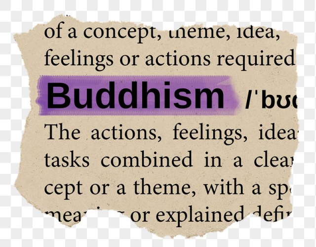 Free: Buddhism png word sticker, torn | Free PNG - rawpixel - nohat.cc