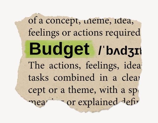 Free: Budget ripped dictionary, editable word | Free PSD - rawpixel ...