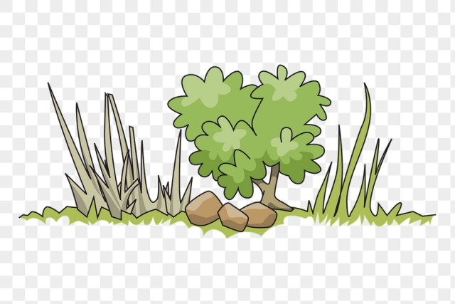 Free: Bush border png sticker plant | Free PNG - rawpixel - nohat.cc