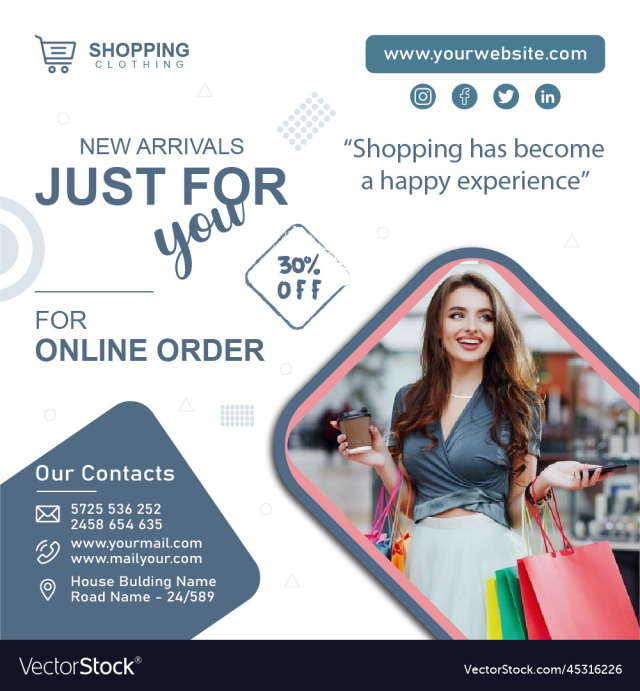 Free: business clean modern for social media banner temp - nohat.cc