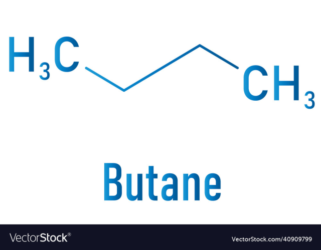 Free: butane hydrocarbon molecule skeletal formula - nohat.cc