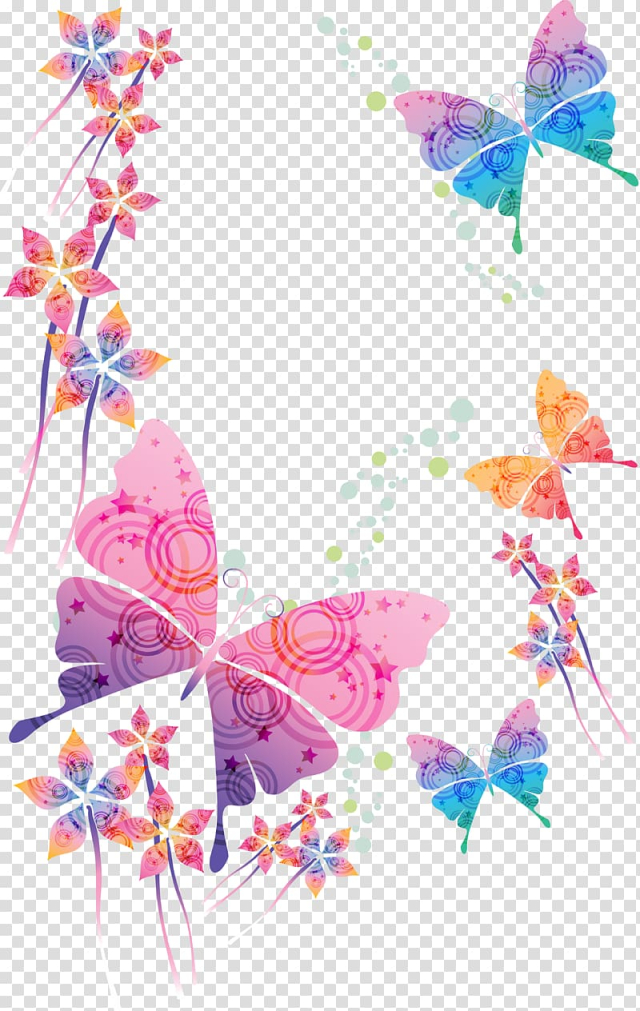 Free: Butterfly Frames , butterfly transparent background PNG clipart ...
