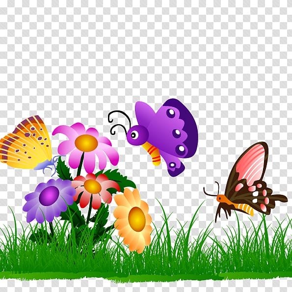 Free: Butterfly gardening Butterfly gardening , A field of flowers and ...