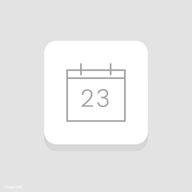Free: Calendar button icon vector | Free stock vector - 249414 - nohat.cc
